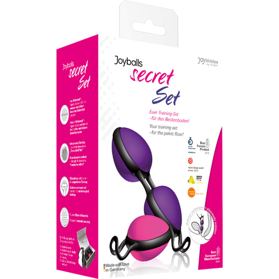 Joyballs Secret Duo · Silicone Kegel Balls · Joydivision