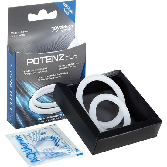 Potenz plus power · Anillo bdsm de silicona · Joydivision